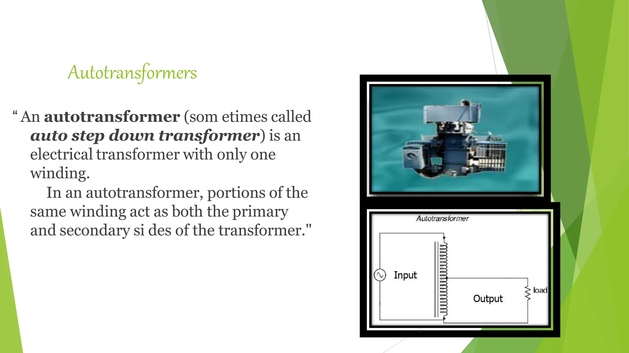 autotransformers by shaikh mohd zulkar nain.pptx