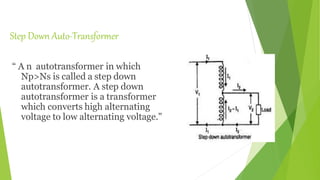 autotransformers by shaikh mohd zulkar nain.pptx