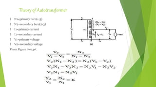 autotransformers by shaikh mohd zulkar nain.pptx