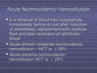 Autotransfusion | PPT