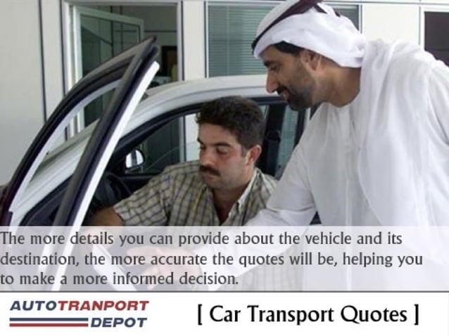 Auto transport quotes | PPT