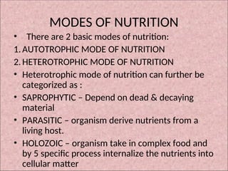AUTOTROPHIC NUTRITION - PHOTOSYNTHESIS.ppt