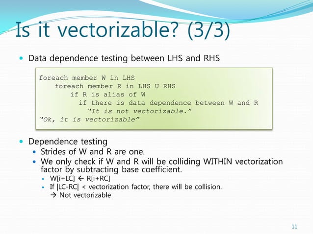 Autovectorization in llvm | PDF