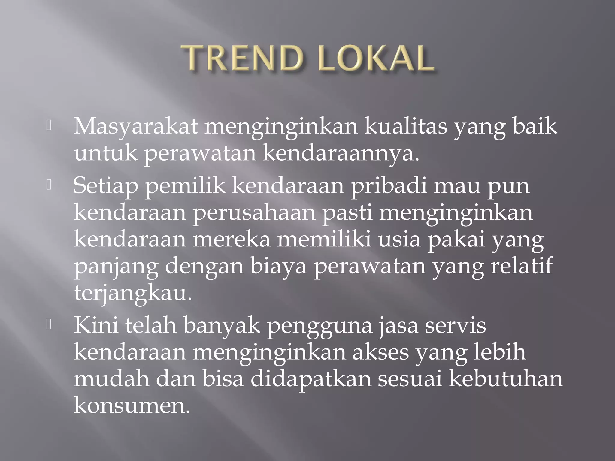 bisnis plan bengkel mobil | PPT