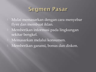 bisnis plan bengkel mobil | PPT