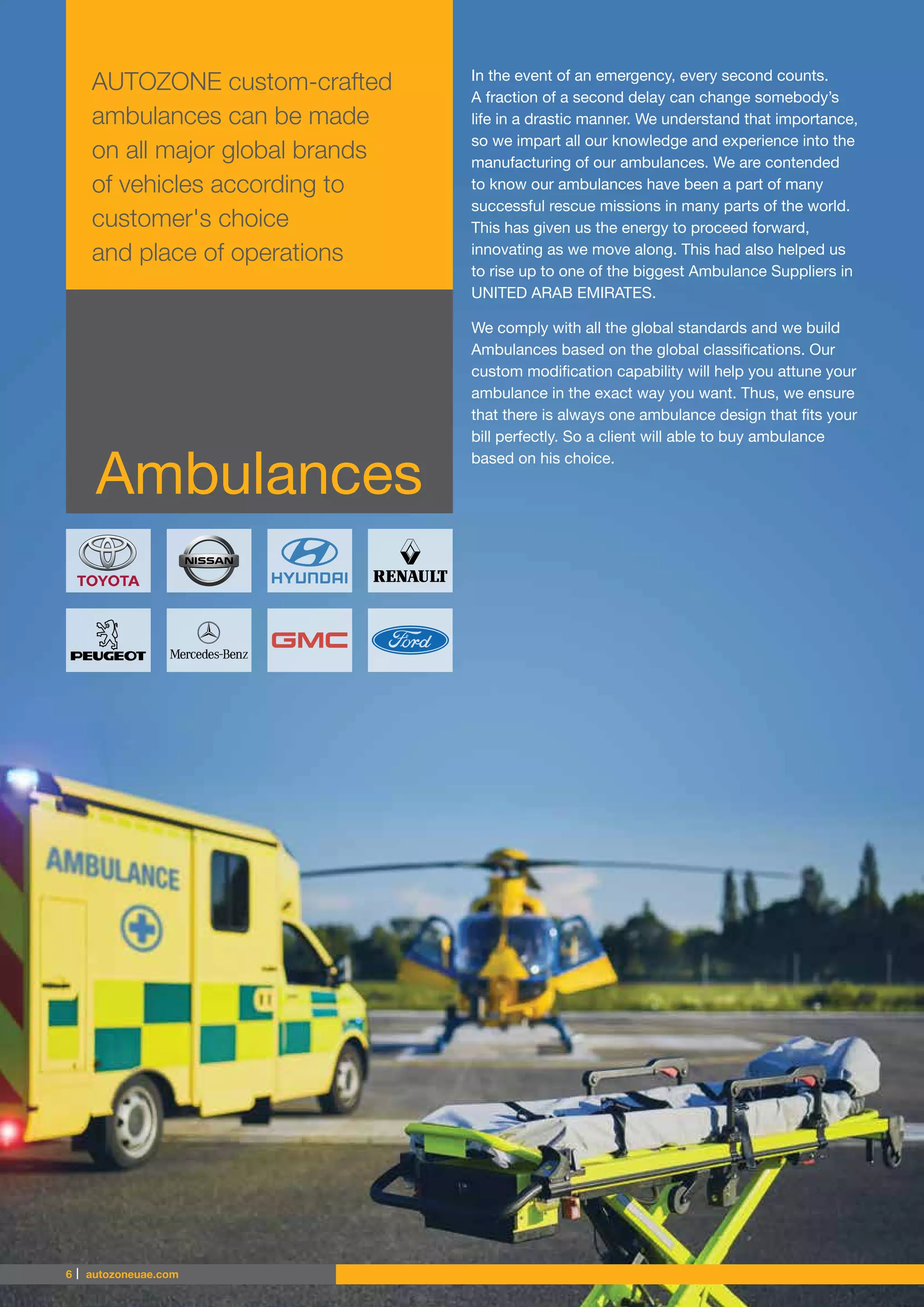 Autozone e-brochure 2020 Ambulance | PDF
