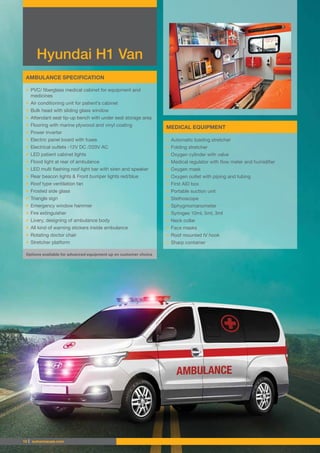 Autozone e-brochure 2020 Ambulance | PDF