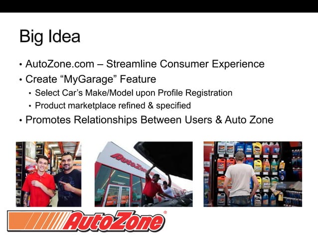 Auto Zone Final Presentation | PPTX