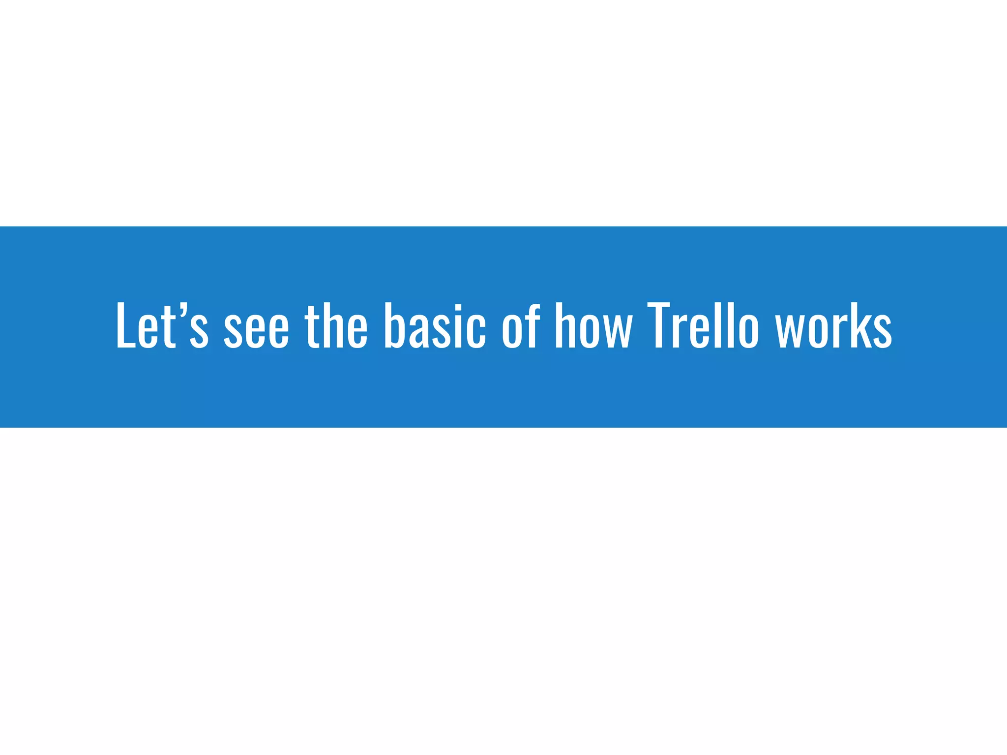 [Easy] How to use Trello: Beginner's Guide | PDF