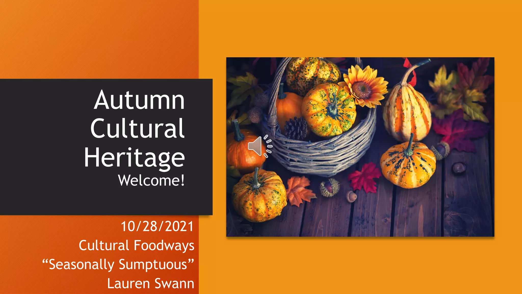 Autumn Cultural Heritage | PPT