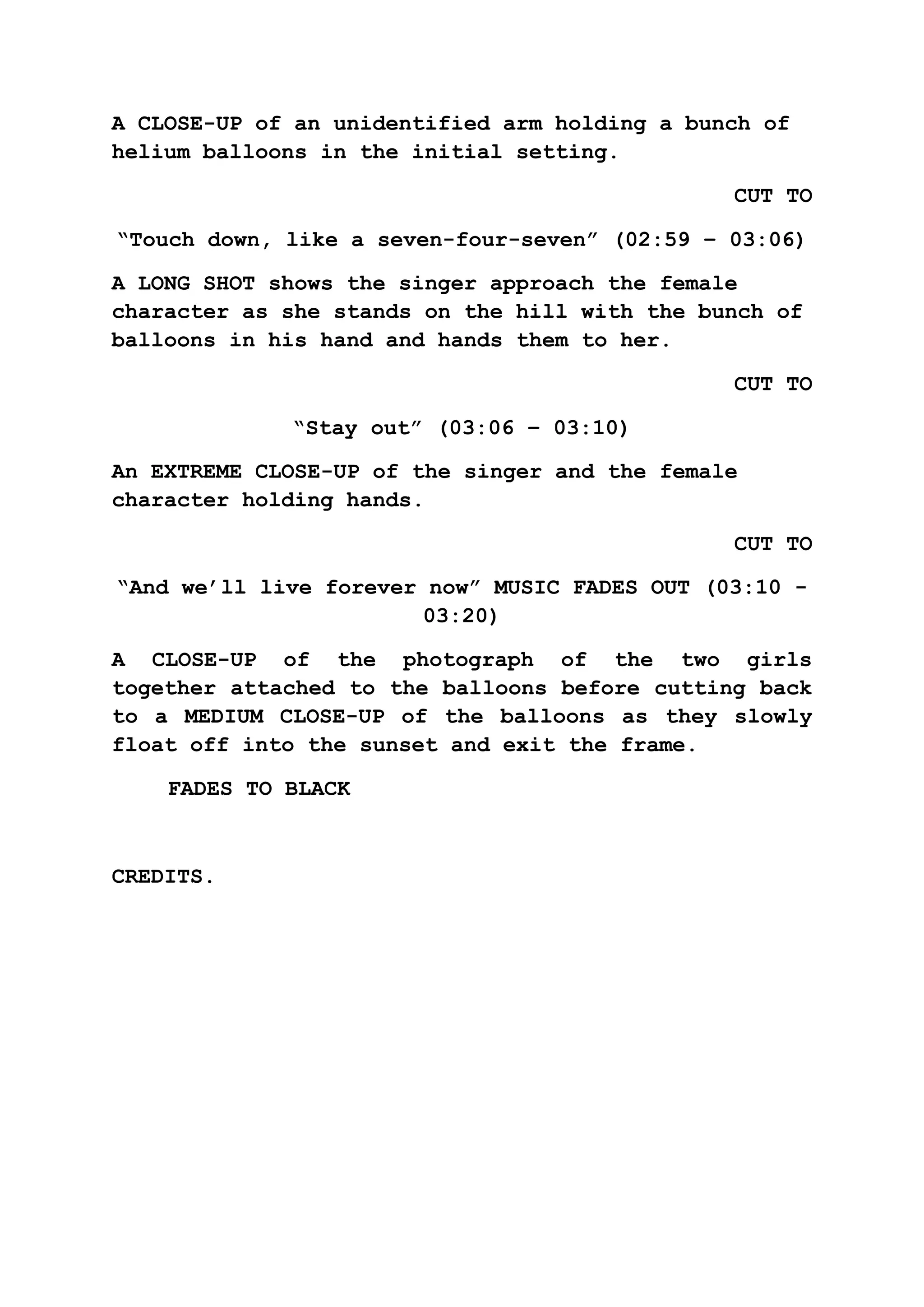 Autumn leaves script | DOCX