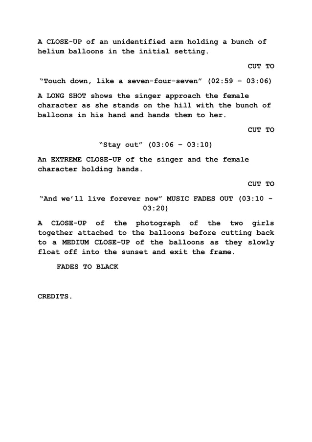 Autumn leaves script | DOCX