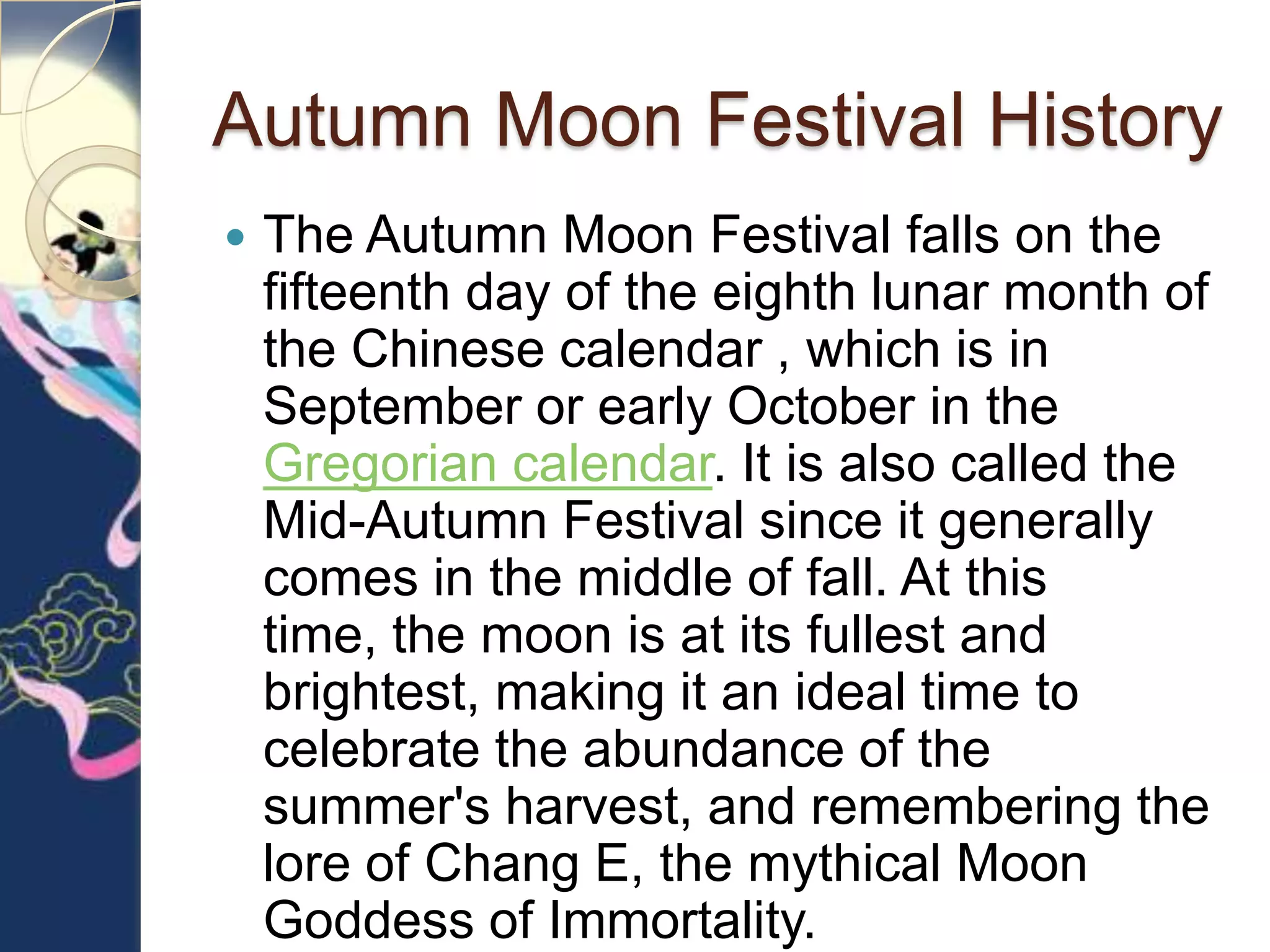 Autumn Moon Festival | PPTX