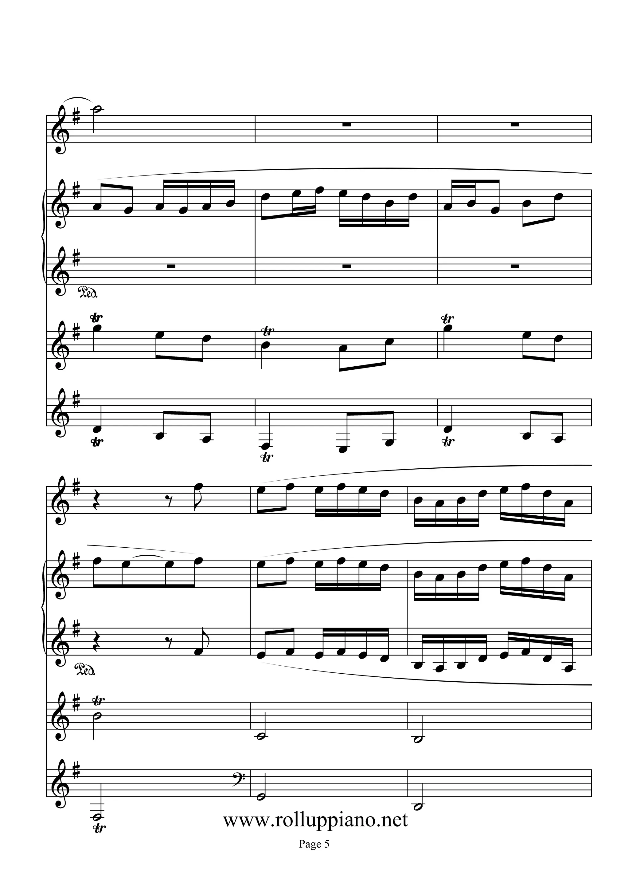 Piano sheet music chinese songs - Autumn moon on calm lake | PDF