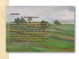 Autumn poems | PPT