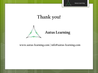 Autus Learning Corporate Profile | PPT