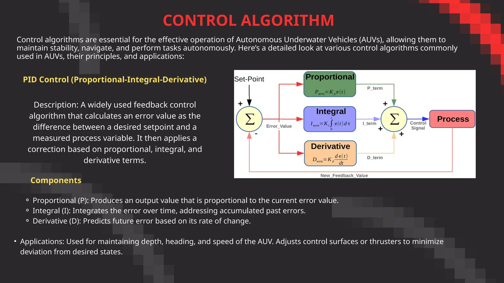 Autonomous Underwater Vechicle by deepak and aatmaj | PPTX | Scuba ...