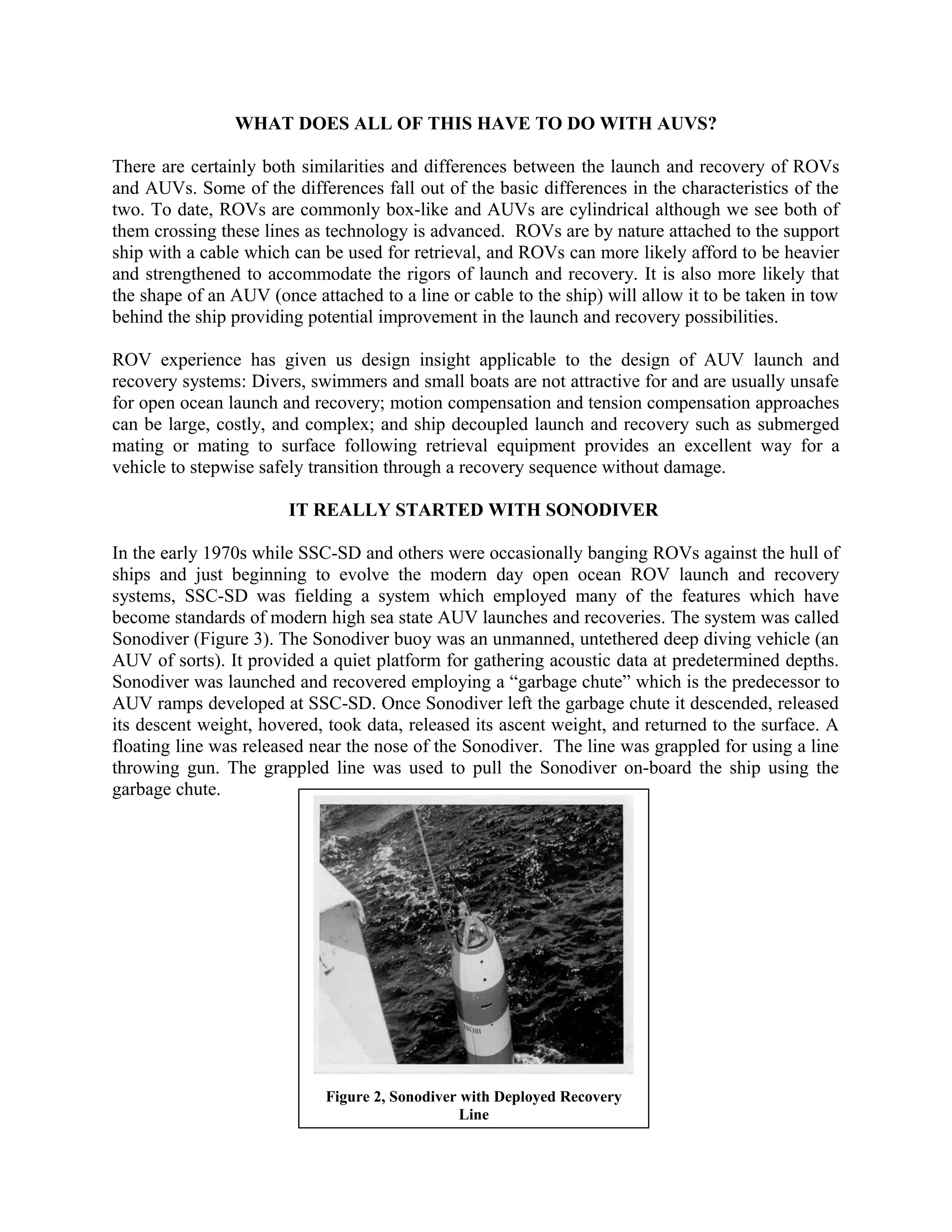 Auv launch and recovery from us navy ships wpics compressed - color | DOC