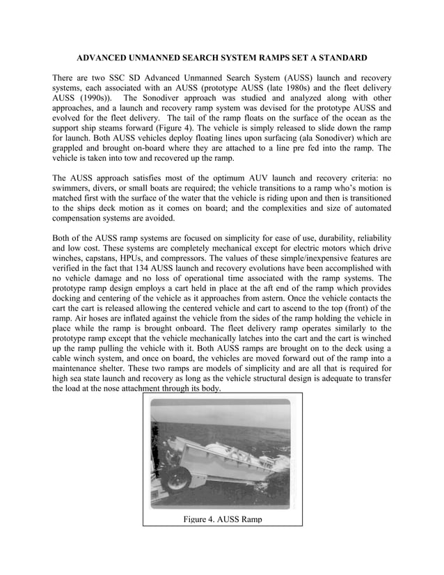 Auv launch and recovery from us navy ships wpics compressed - color ...