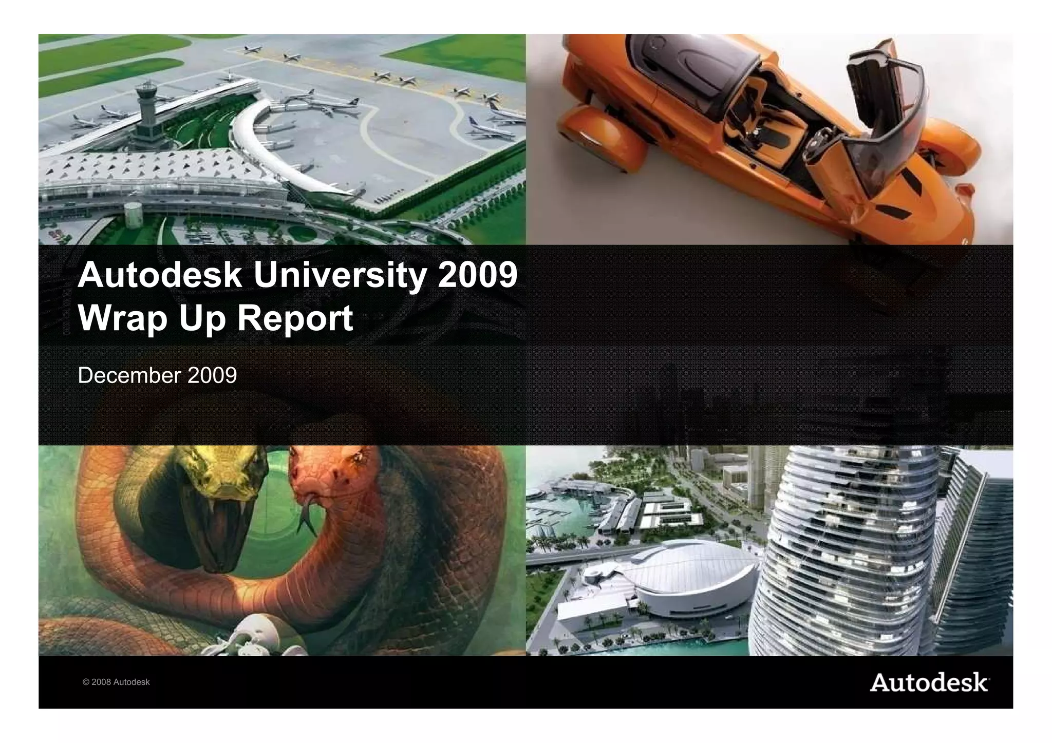 Autodesk University Wrapup | PPT
