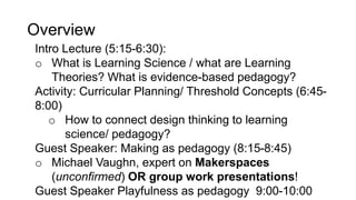 Design Thinking for Education: AUW Session 4 | PPT