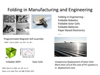 Auxetics and folding | PDF