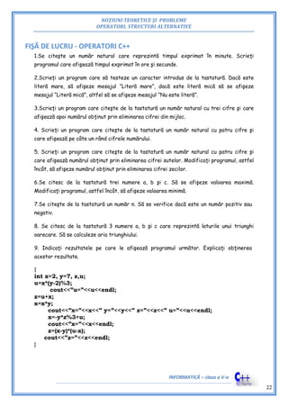 Auxiliar clasa v | PDF