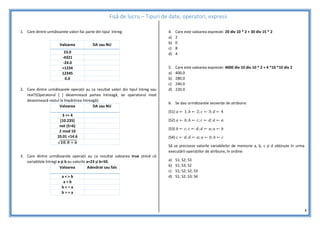 Auxiliar clasa v | PDF