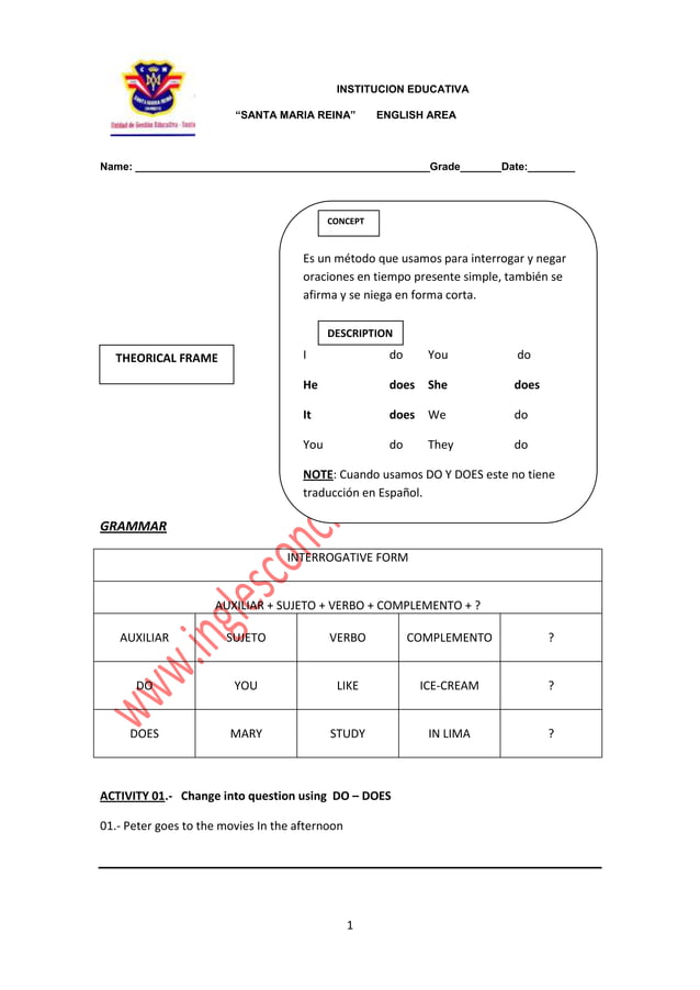 Auxiliar do does | DOCX