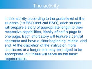 Storytelling in the Classroom | PPTX