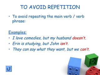 Auxiliary and modal verbs | PPT