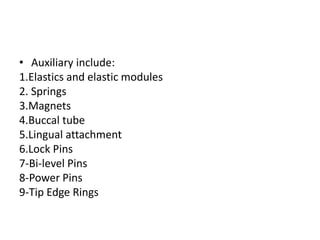 Auxiliary attachment | PPTX