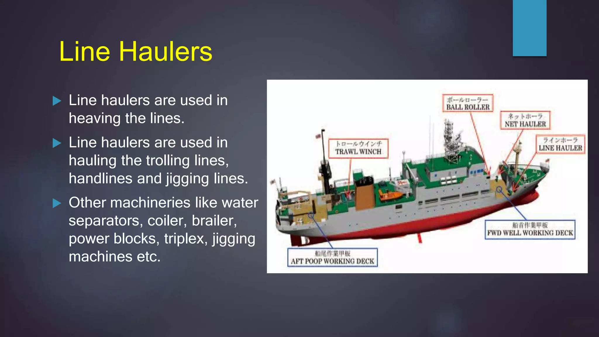 Auxiliary marine machinery systems | PPTX