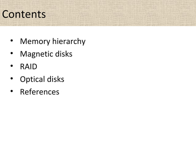 Auxiliary memory Computer Architecture and Computer Organization | PPT | Data Storage and ...