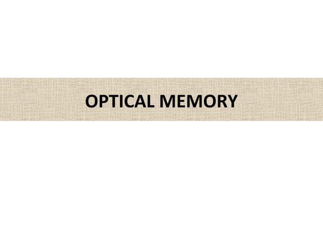 Auxiliary memory Computer Architecture and Computer Organization | PPT ...