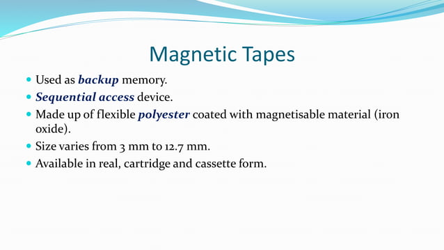 Auxiliary memory | PPTX