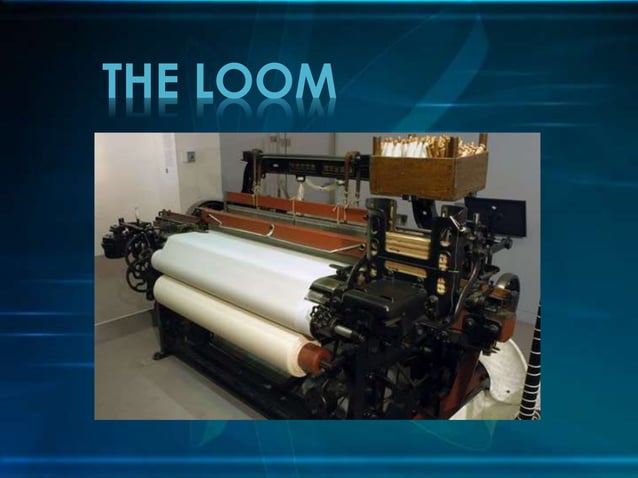 Auxiliary motion of a loom | PPT