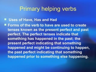 Auxiliary verbs | PDF