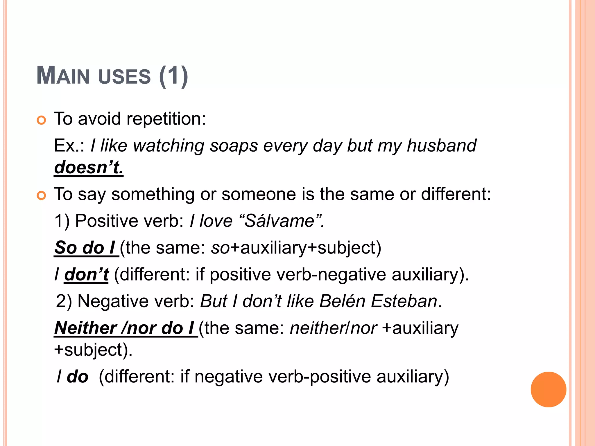 Auxiliary verbs | PPTX | Programming Languages | Computing
