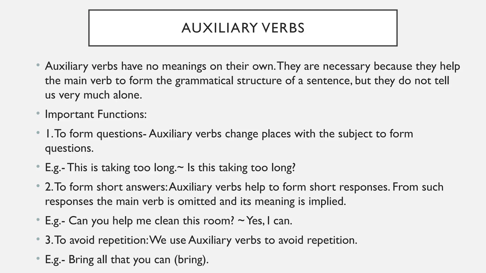 AUXILIARY VERBS.pptx............................................... | PPTX