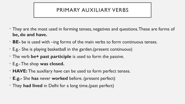 AUXILIARY VERBS.pptx............................................... | PPTX