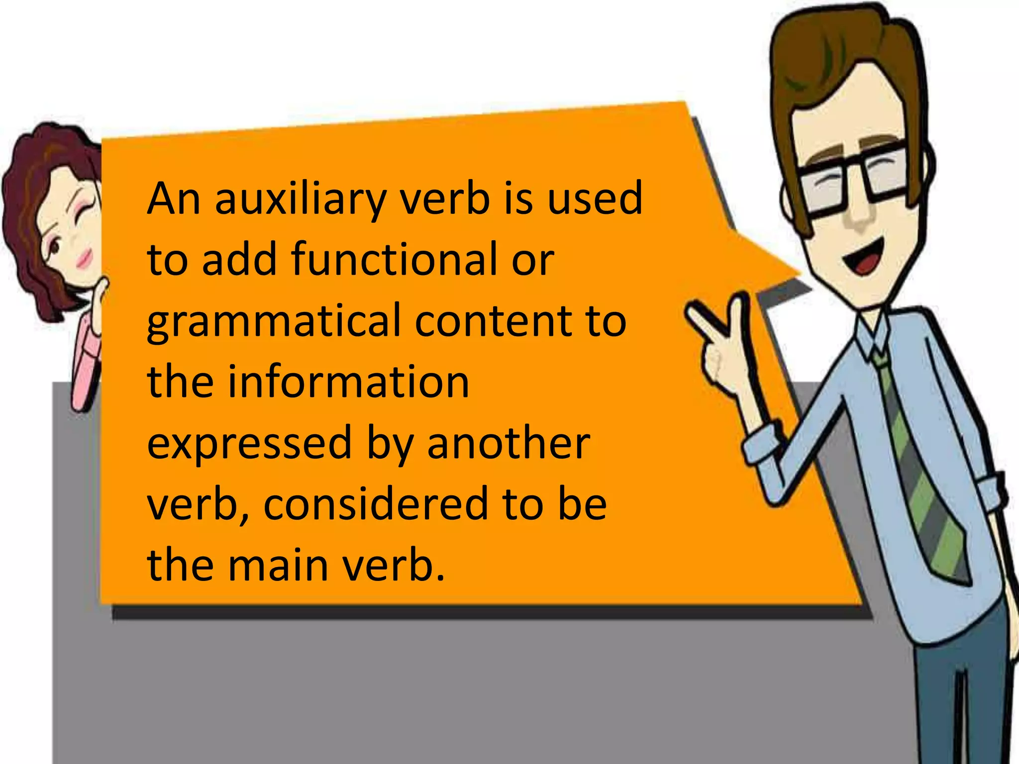 Auxiliary verbs | PPTX