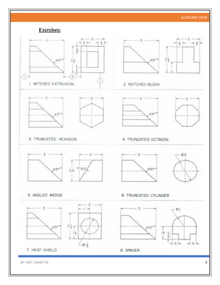 Auxiliary views | PDF