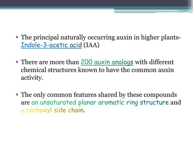 Plant Hormone (Part-1)- Auxin | PPT