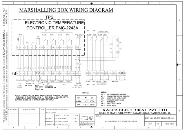 Auxillary Transformer GTP & Drawings for Substation | PDF