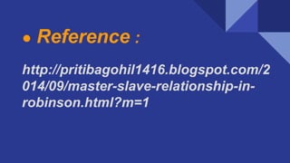 Master slave Relationship | PPT