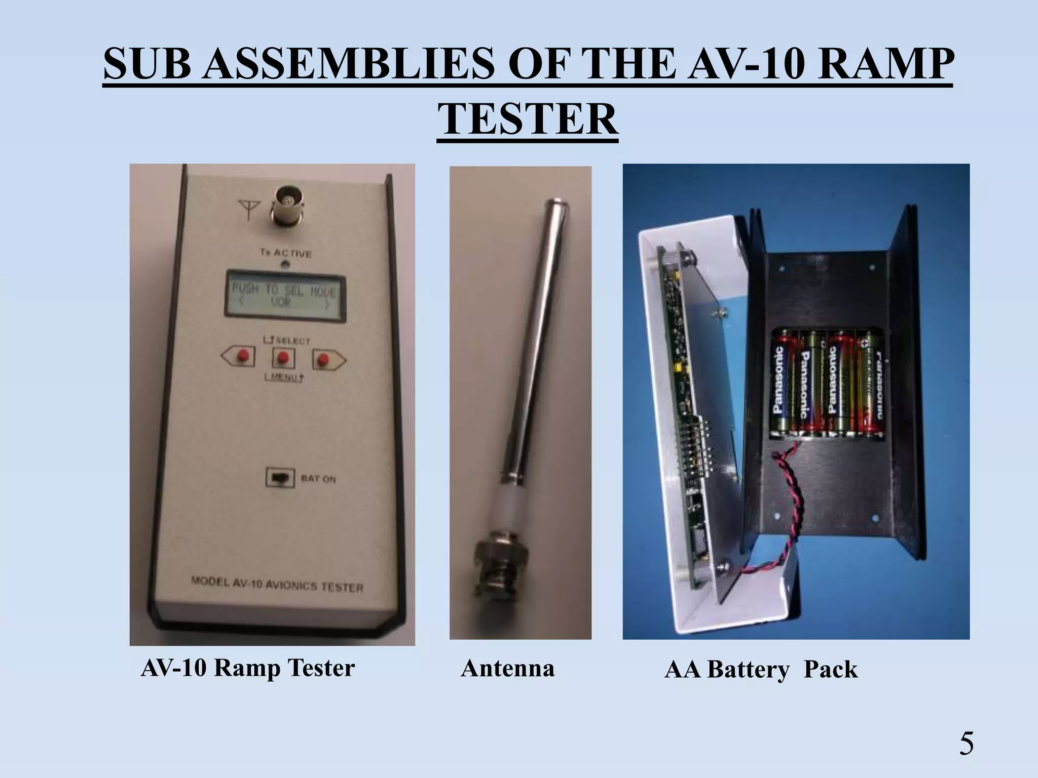 Av 10 ramp tester | PPTX