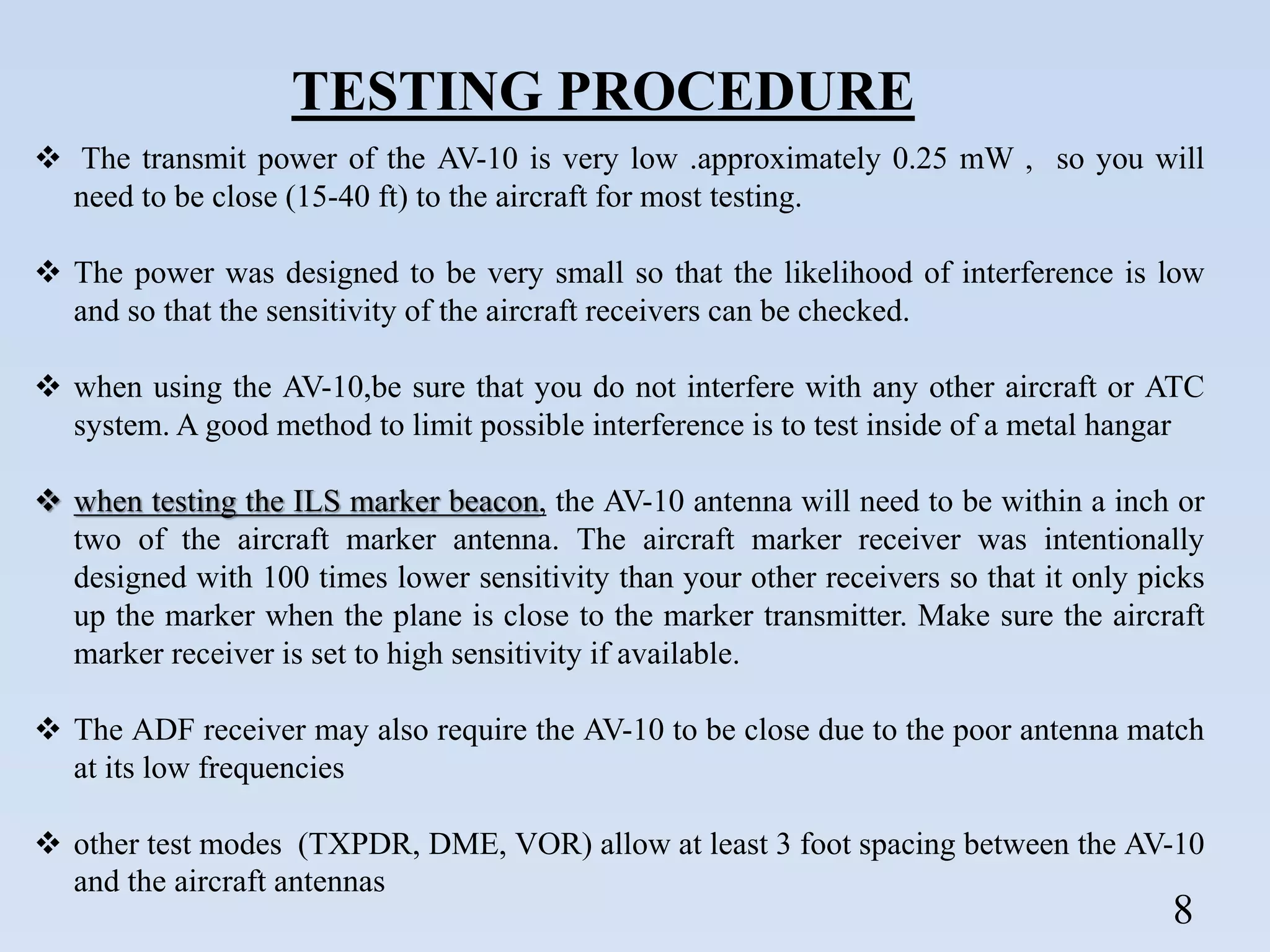 Av 10 ramp tester | PPTX
