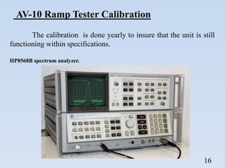 Av 10 ramp tester | PPTX