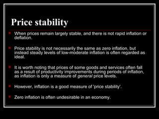 Objectives of Macro Economic Policies | PPT | Business | Business and ...